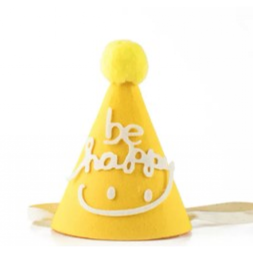 Party Hat - Be Happy - Jyu Pastry Art