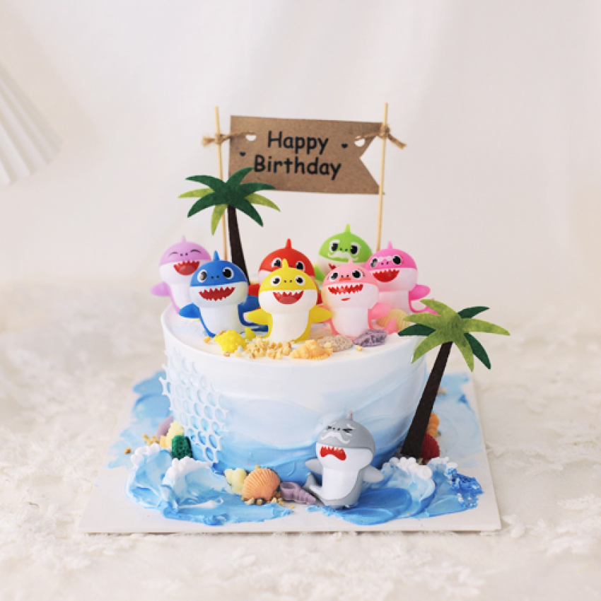 Dancing Baby Sharks - Jyu Pastry Art