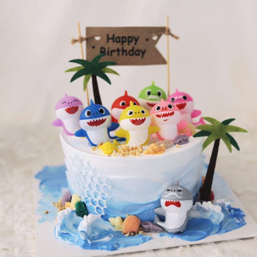 Dancing Baby Sharks - Jyu Pastry Art