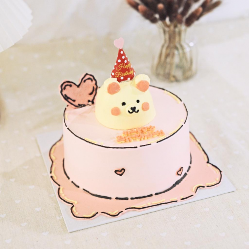 Bashful Bear - Jyu Pastry Art